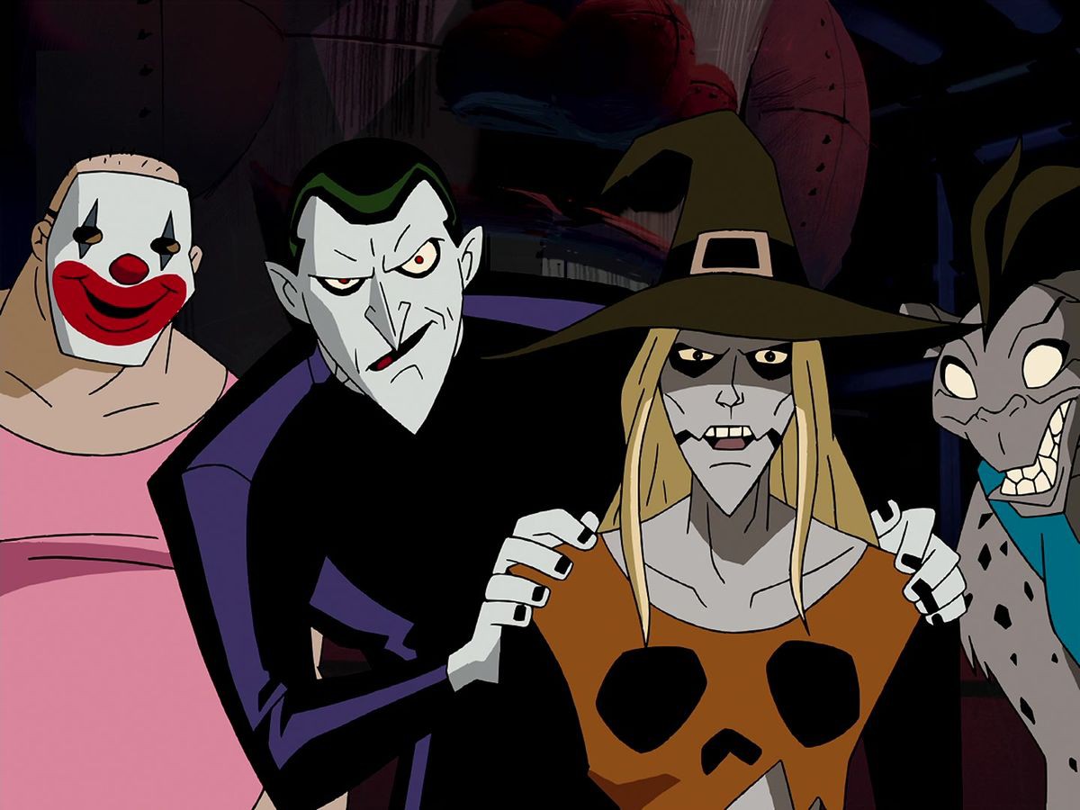 Joker Gang Batman Beyond