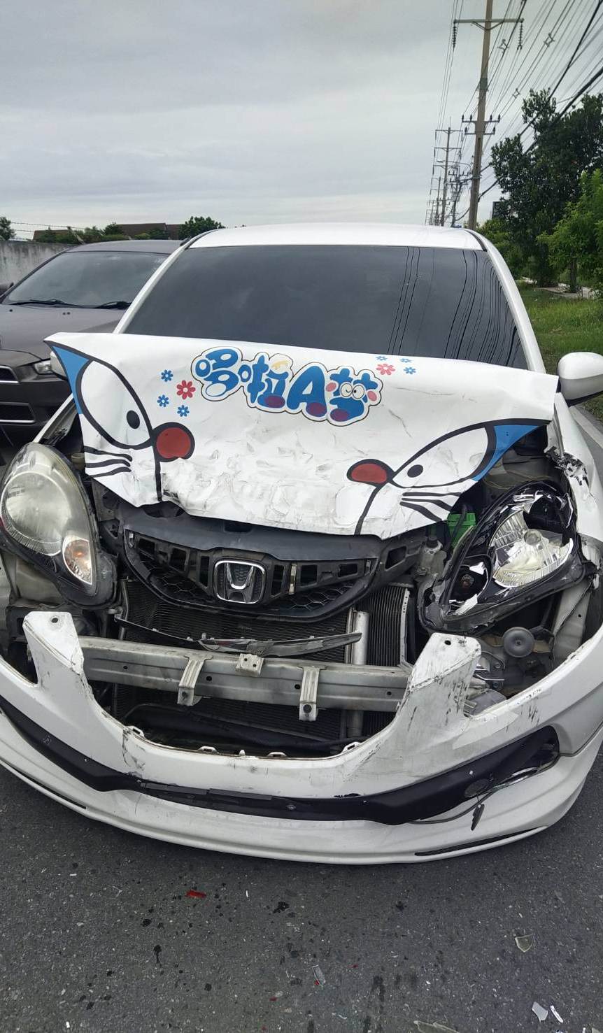 JS100 on Twitter: "09:26 #อุบัติเหตุ #ถนนเลียบคลองประปา จาก ถ.แจ้งวัฒนะ >ก่อนถึงแยกตัดถ.ศรีสมาน ...