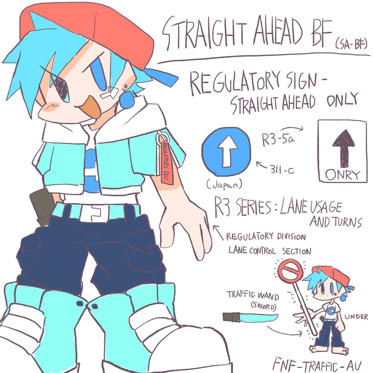 fnf_traffic_auのTwitterイラスト検索結果(古い順)。