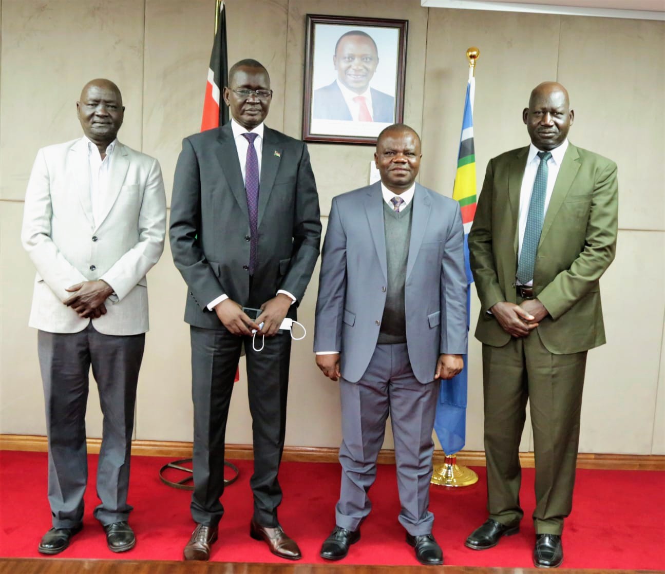 PS Jerome Ochieng, CBS on Twitter: "Held a meeting today with the Republic of South Sudan ...