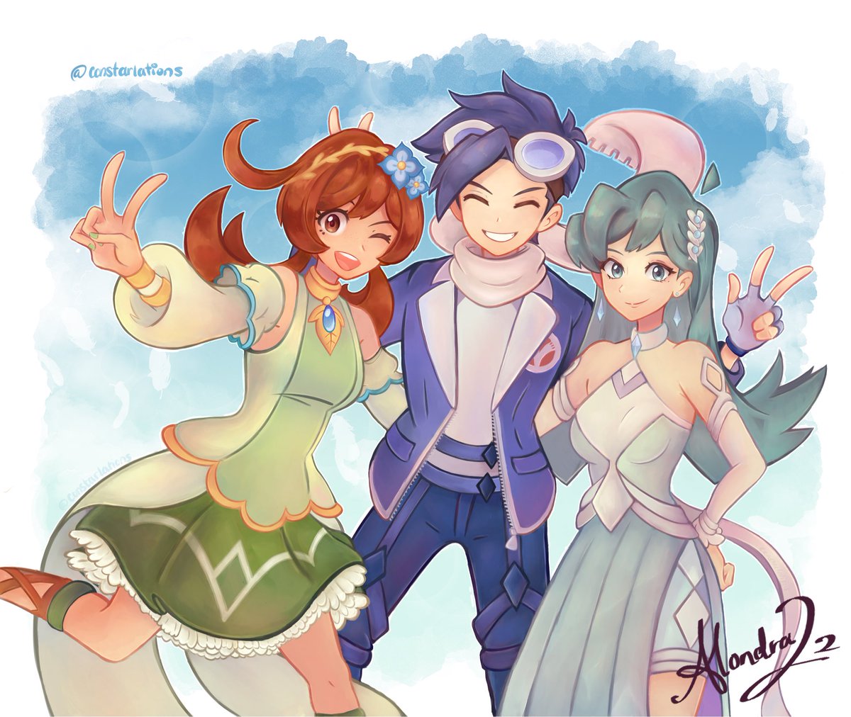 Pokemon Lyra And Silver Kiss