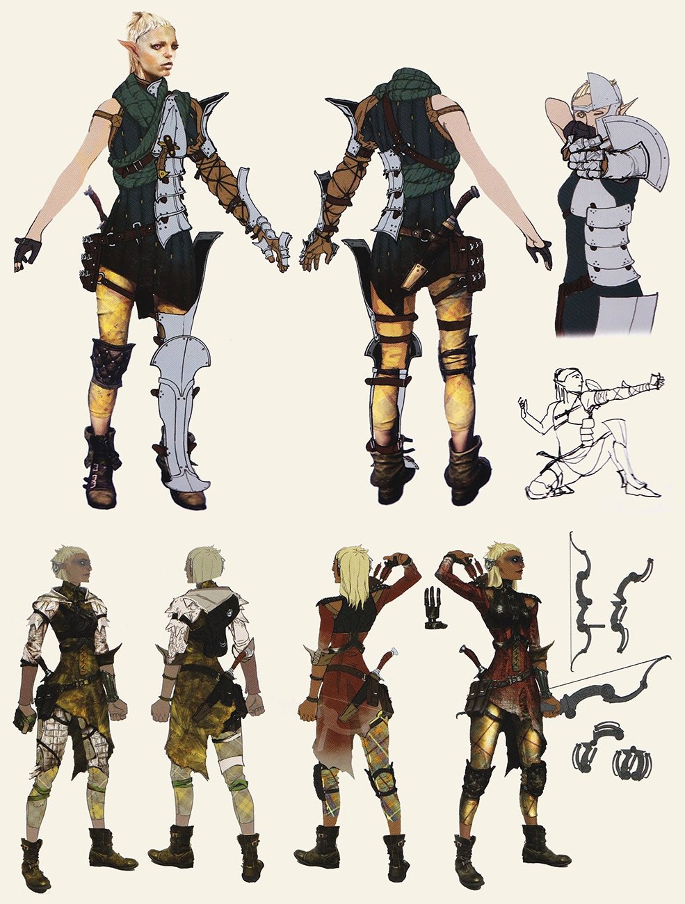 Dragon Age Inquisition Sera Concept Art