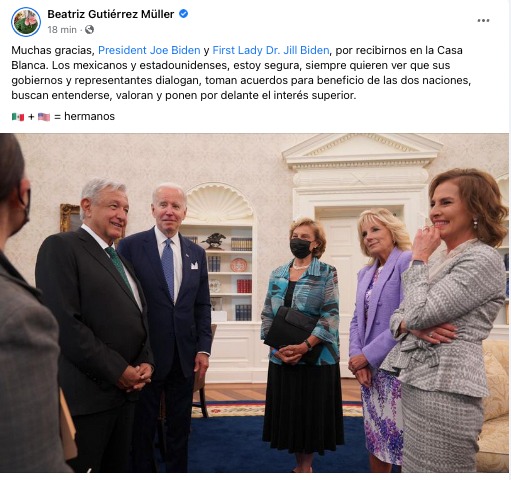 Tabasco Hoy On Twitter Entérateth🗣️ La Esposa Del Presidente De
