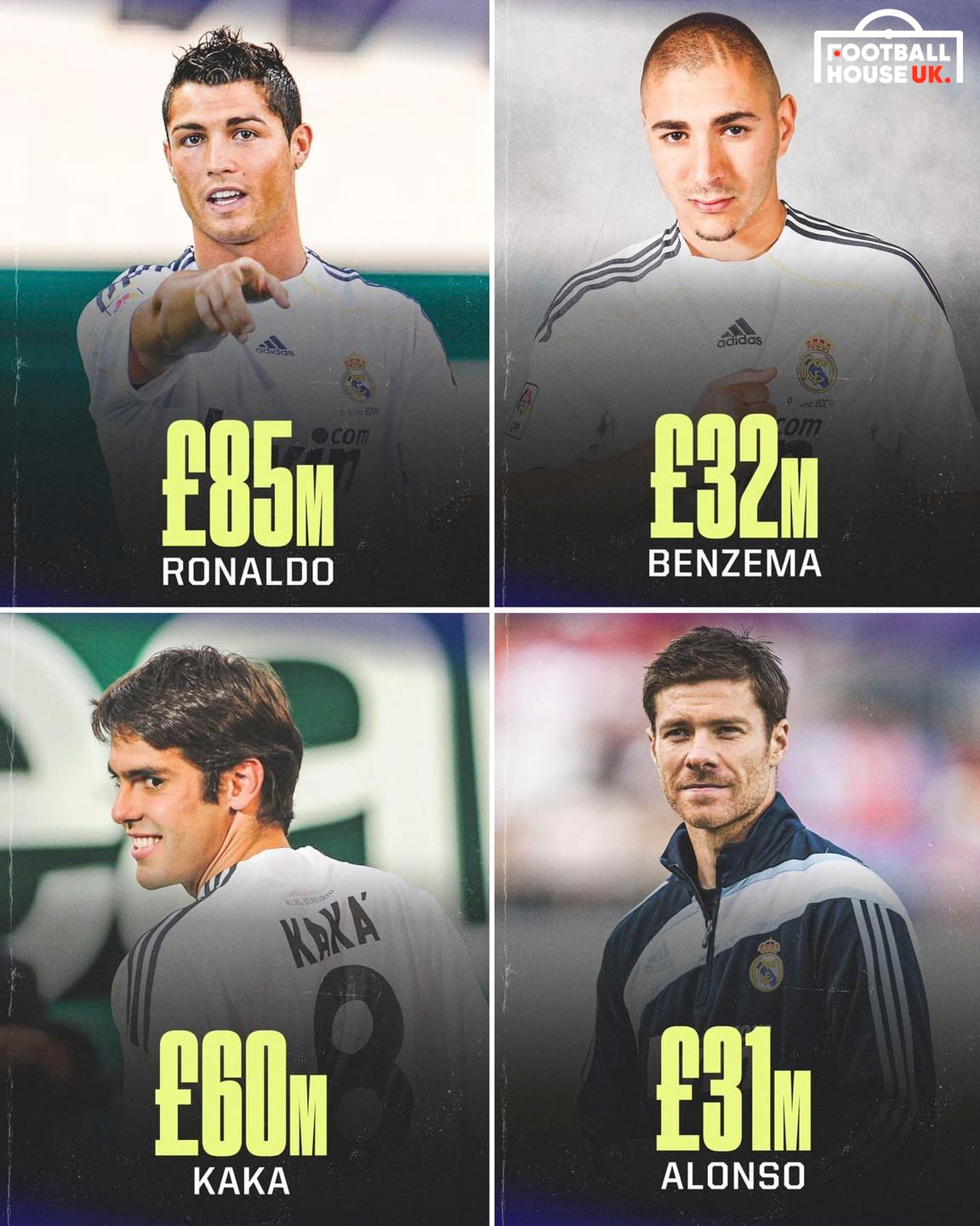 Kaka And Ronaldo And Benzema