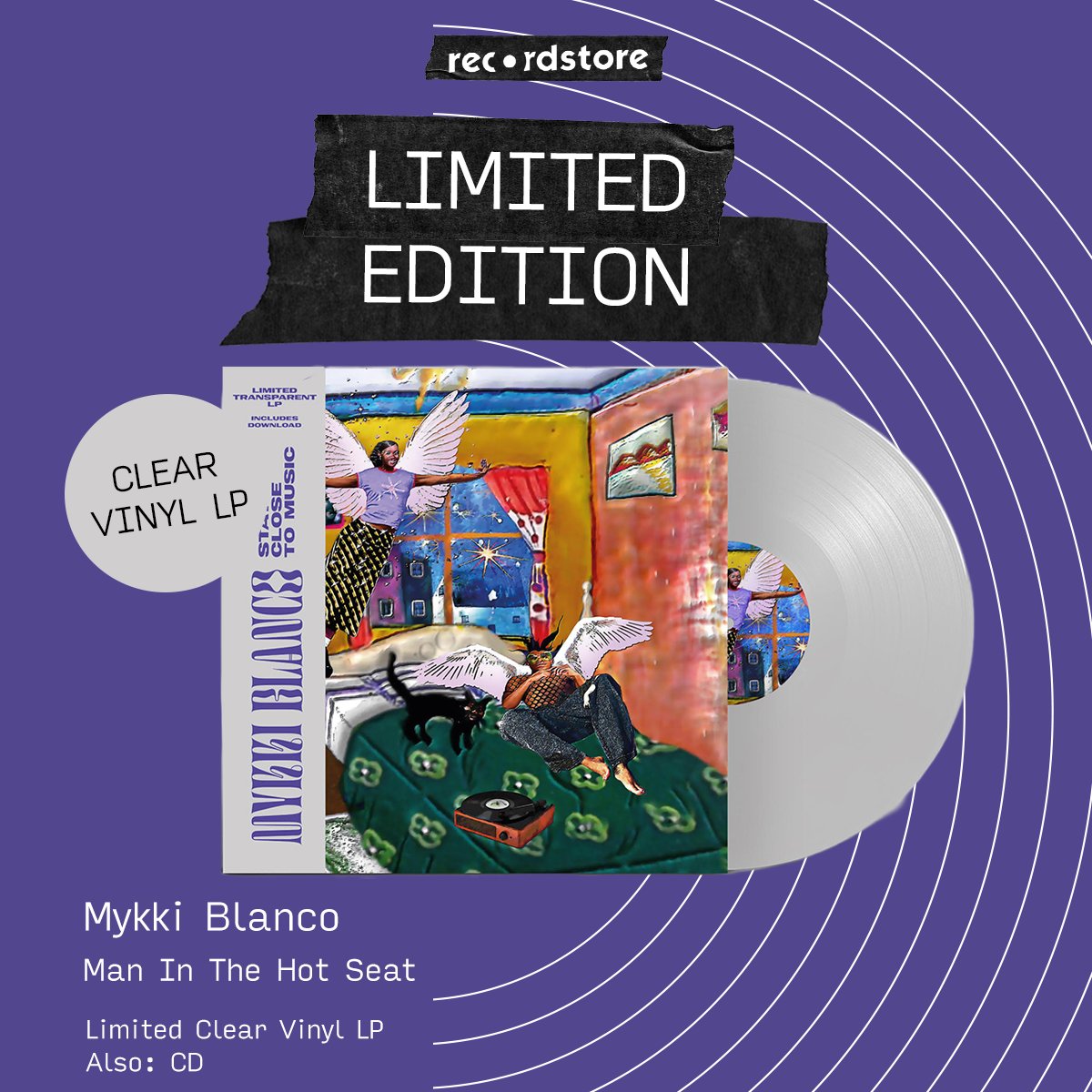 Recordstore.co.uk on Twitter: "LIMITED EDITION | Mykki Blanco - Stay Close To Music: Limited ...