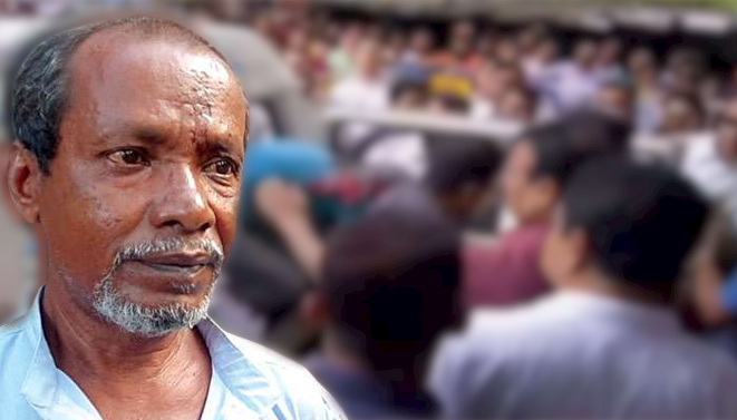 The man on the right is Hafizul Molla, who recently broke into the ...