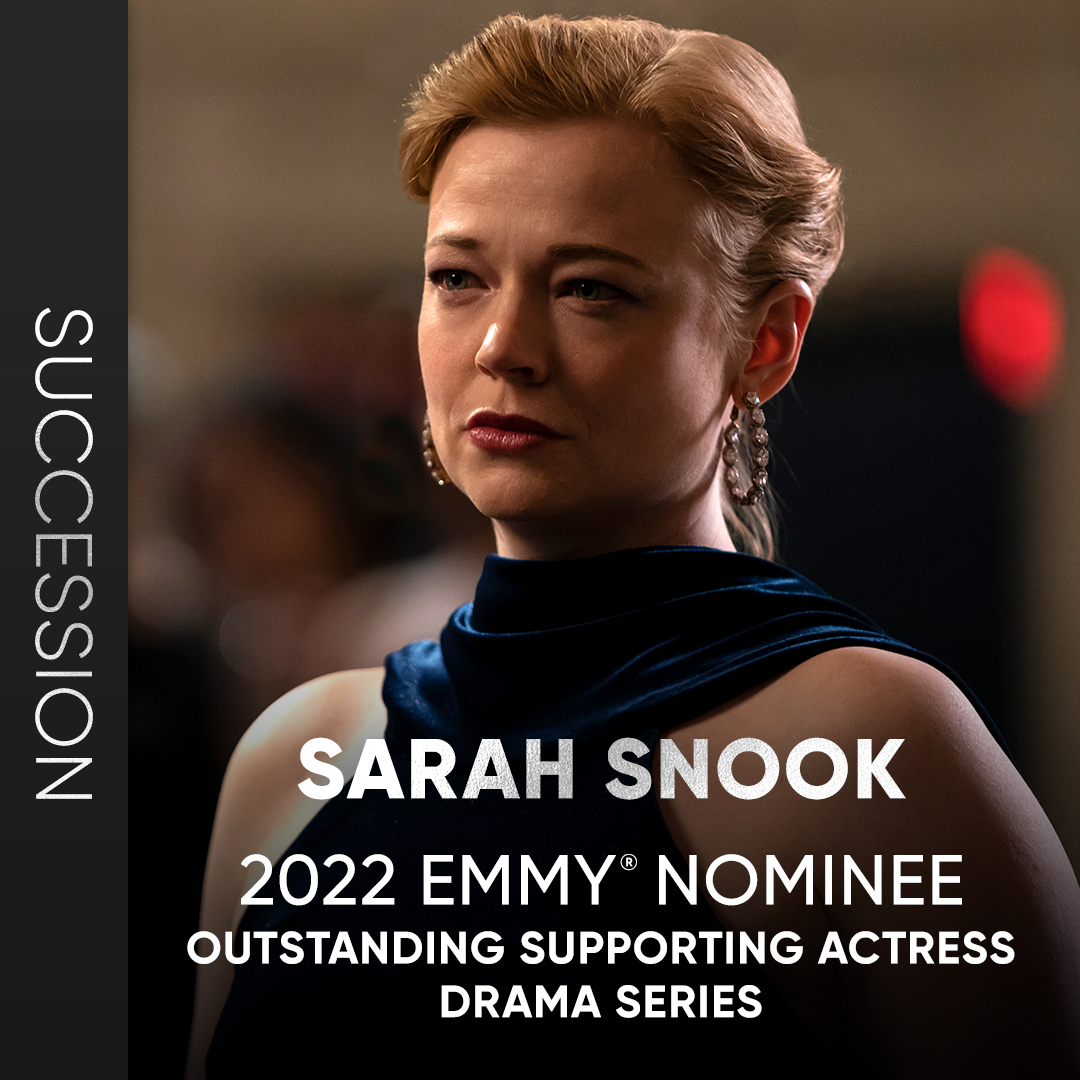 Somebody get her a medal. Congratulations to Sarah Snook of @Succession ...