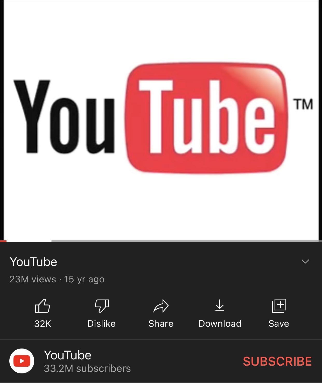 Youtube Logo 2007