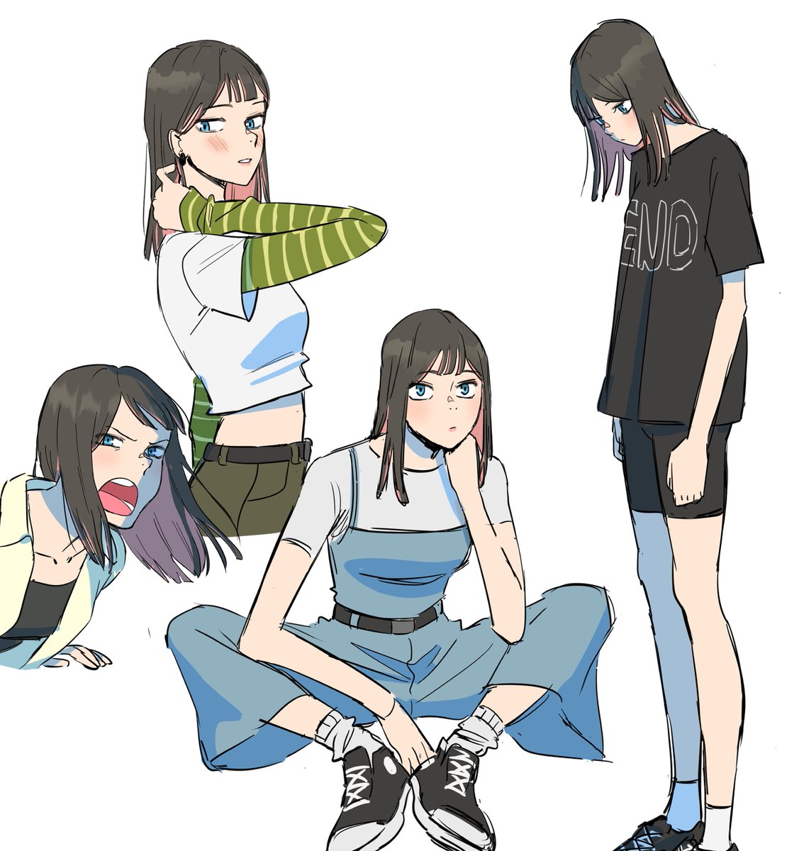 「I heard it's #PortfolioDay 👀 I'm an aut」|Laurica 🌸 Art & comicsのイラスト