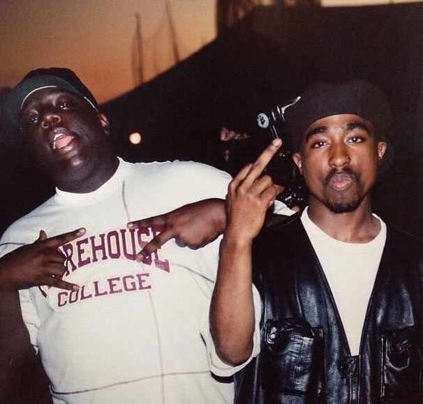 Biggie Smalls And Tupac