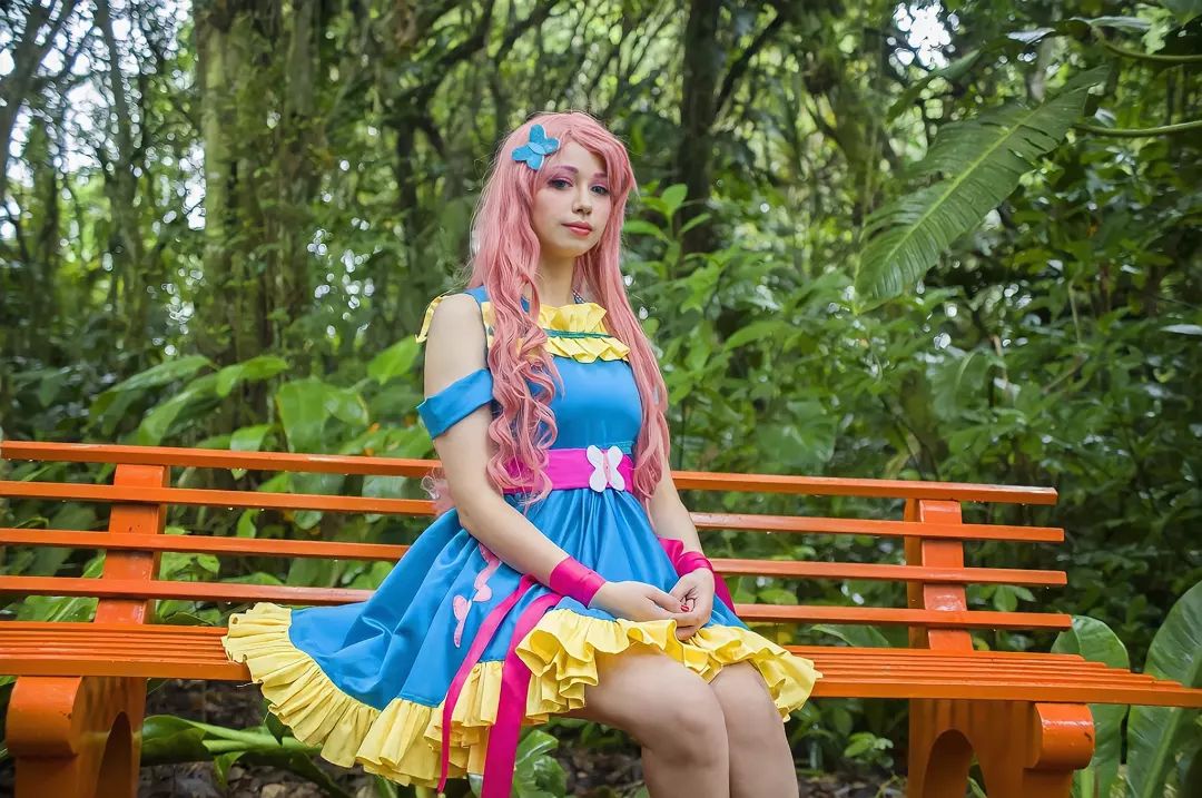 Fluttershy Gala Dress Cosplay