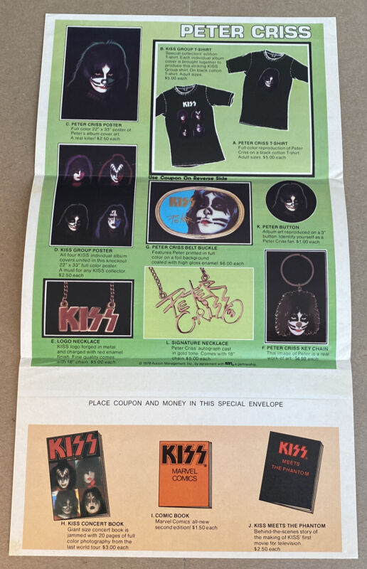 Peter Criss Solo Posters