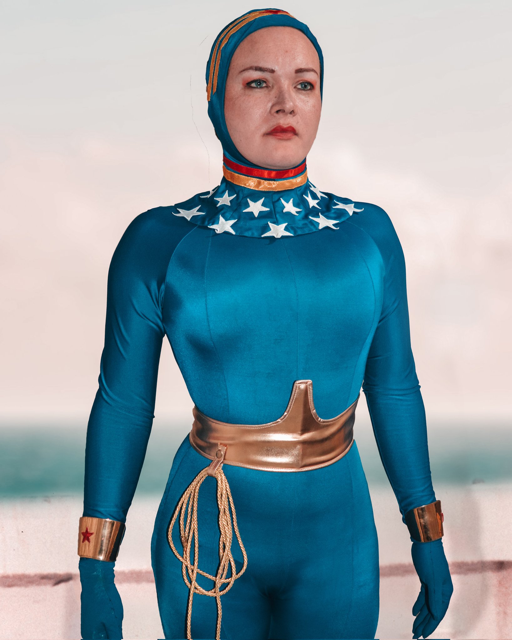 Wonder Woman Blue Suit