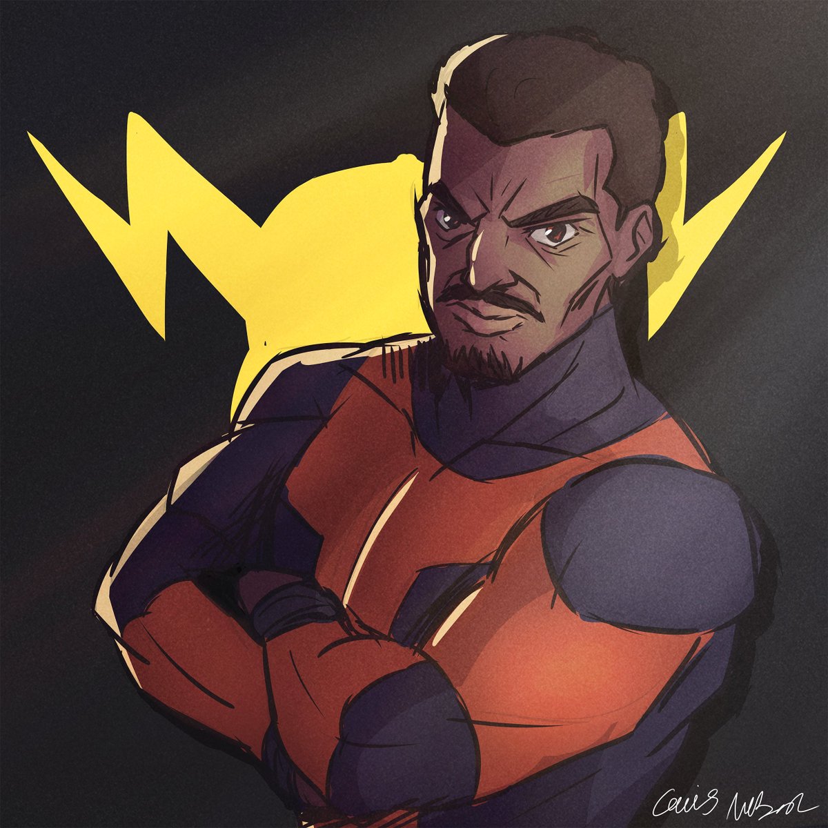 Isom Fanart by @Black_D_Gamer1 on twitter : r/Rippaverse