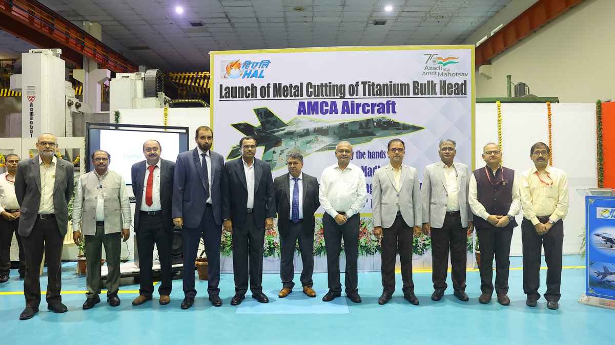 HAL CMD, Mr R Madhavan launched the ‘Metal Cutting for Titanium ...