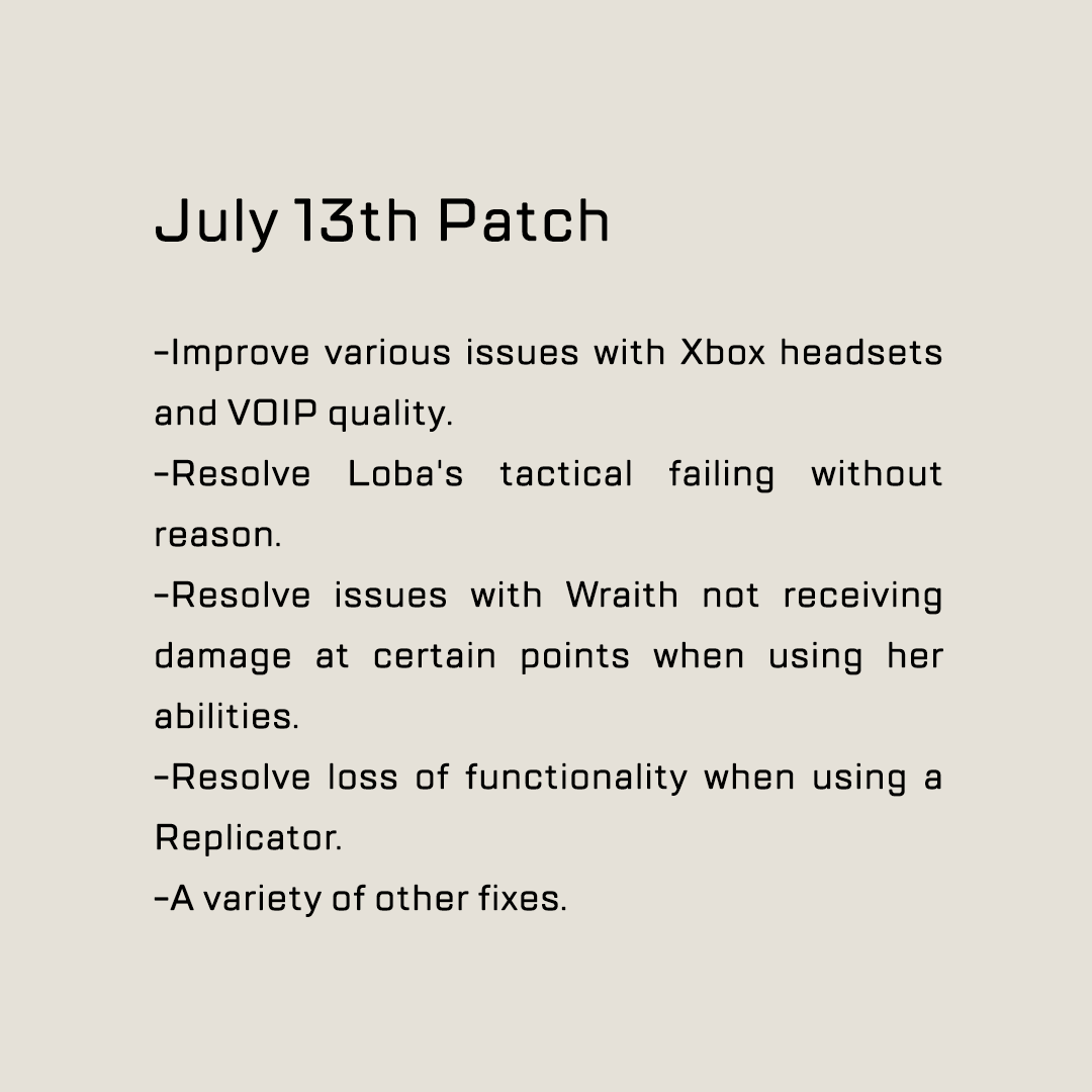 PatchBot for Apex Legends