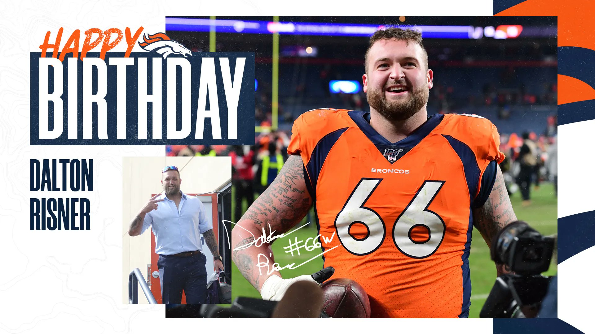 Broncos Fan Happy Birthday Duane