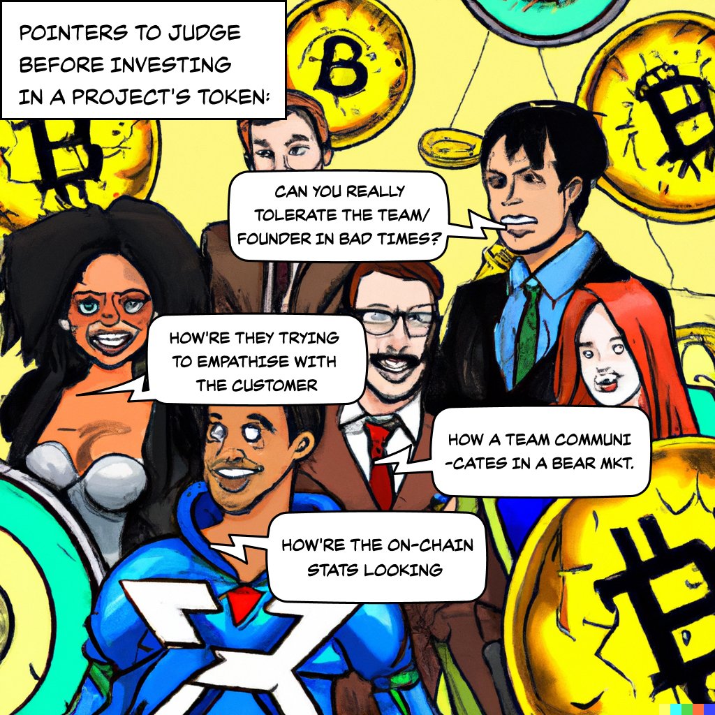 How to Navigate the Bear Market — by @joel_john95 // a comic strip - Thread from Drex⚡️ @drex ...