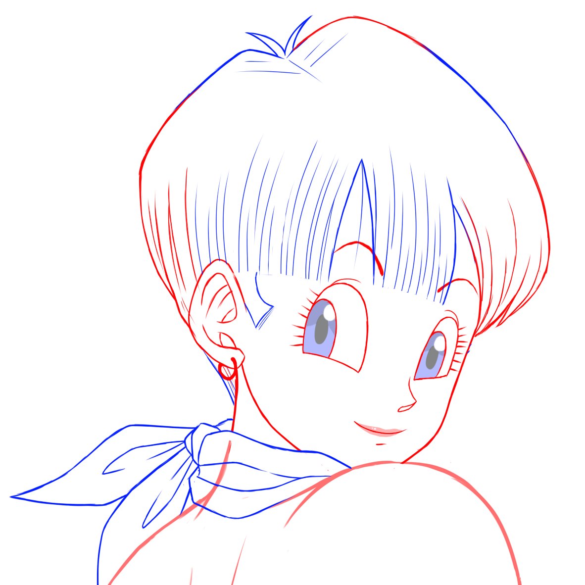 Oroz_Kun 🔞 on Twitter: "Bulma WIP ! Bulma's full Sketches are now on Patreon.🍑 One of these ...