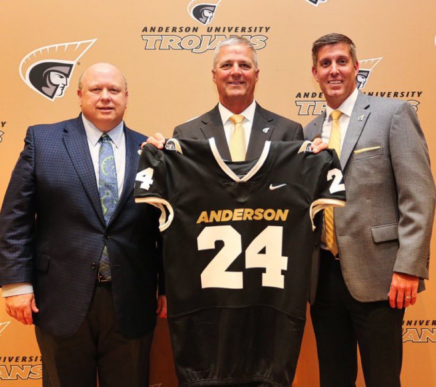Anderson Trojans Football on Twitter: "1 year ago today, @AndersonUnivSC held a press conference ...