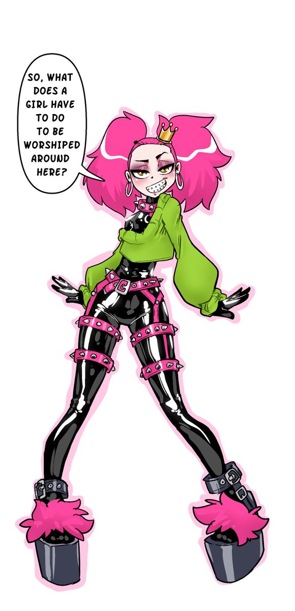 Latex Princess Nikki On Twitter Rt Fetishhandart I Mean It Is An