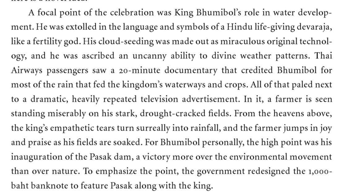 The King of Thailand was extolled in the language and symbols of a ...