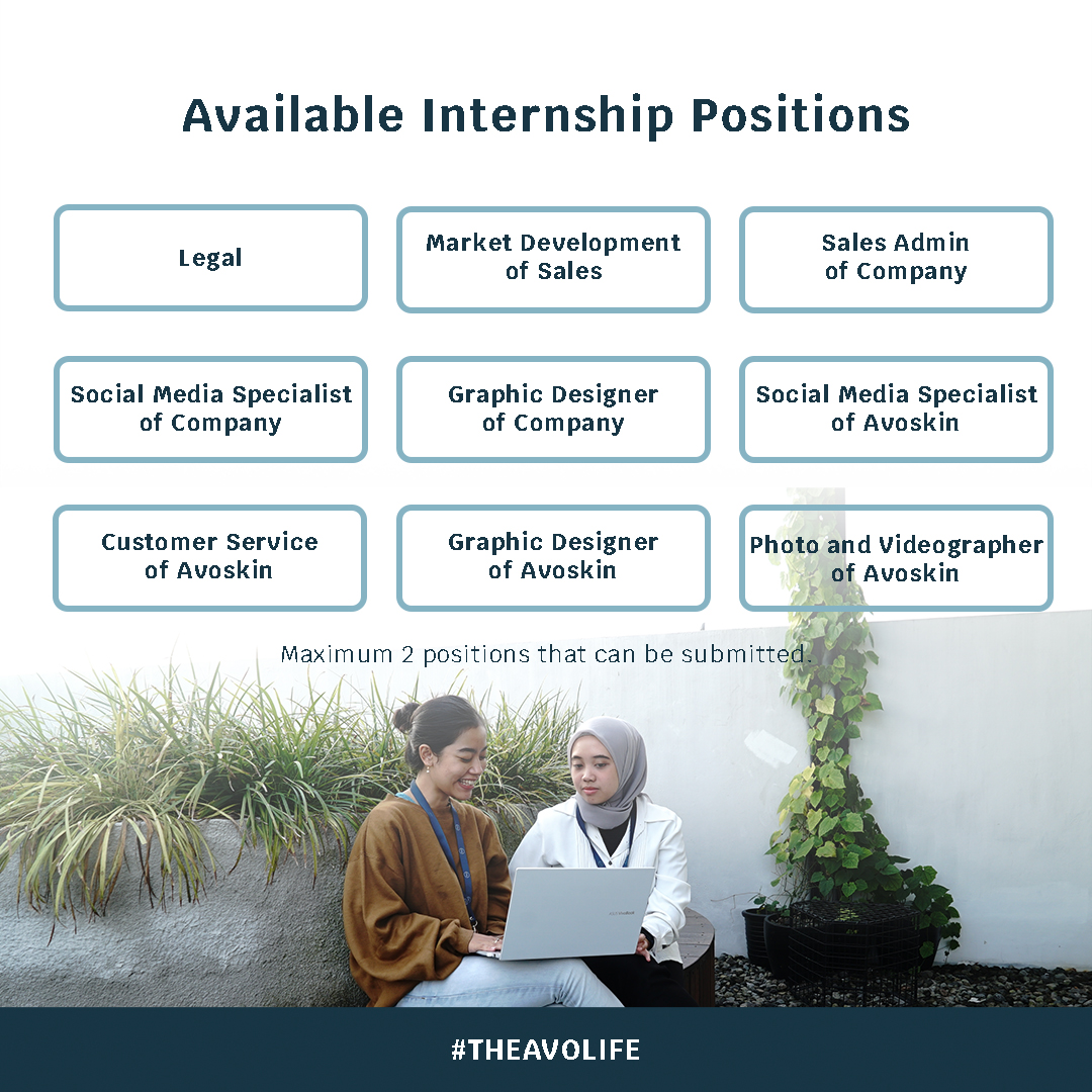 AVO Innovation Technology on Twitter: "Available internship positions ...