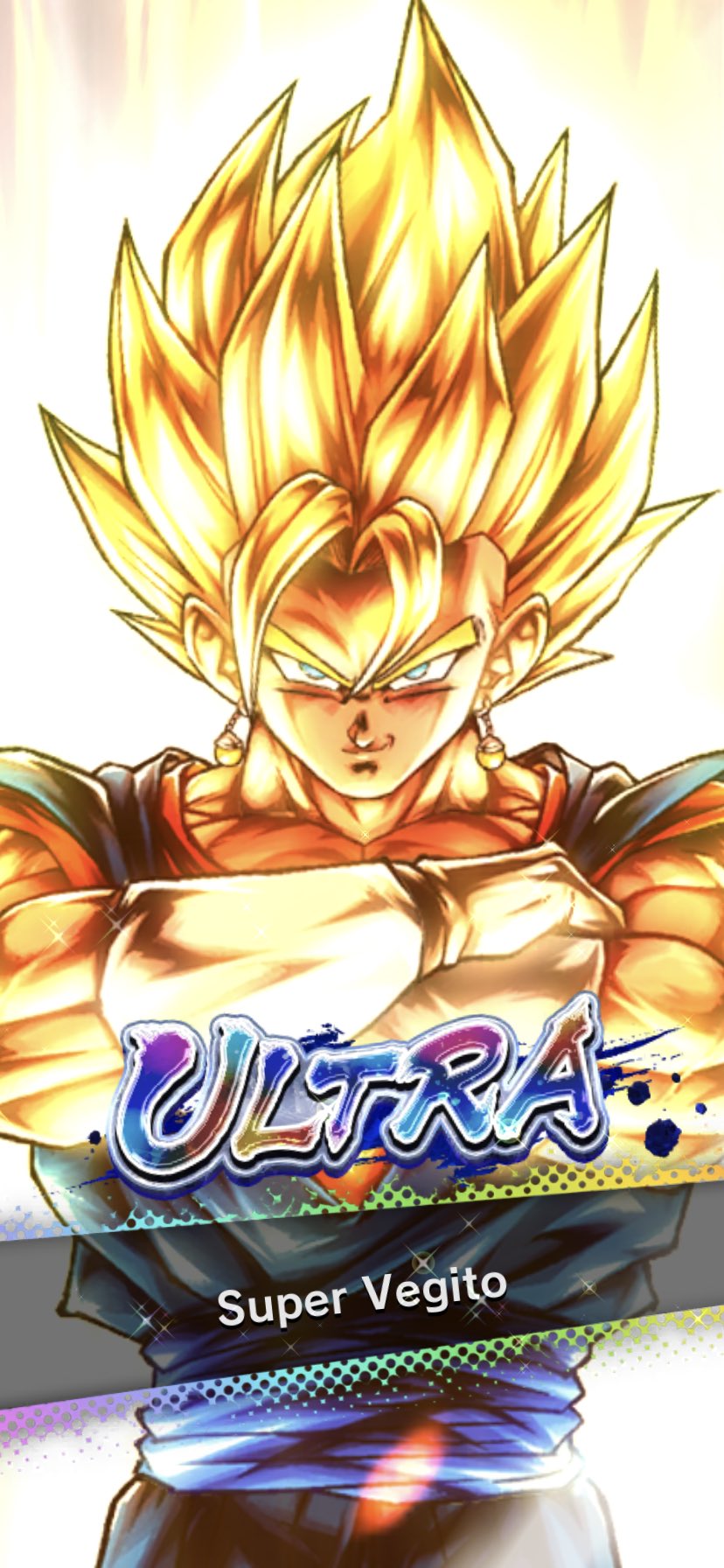 Dragon Ball Z Super Vegito