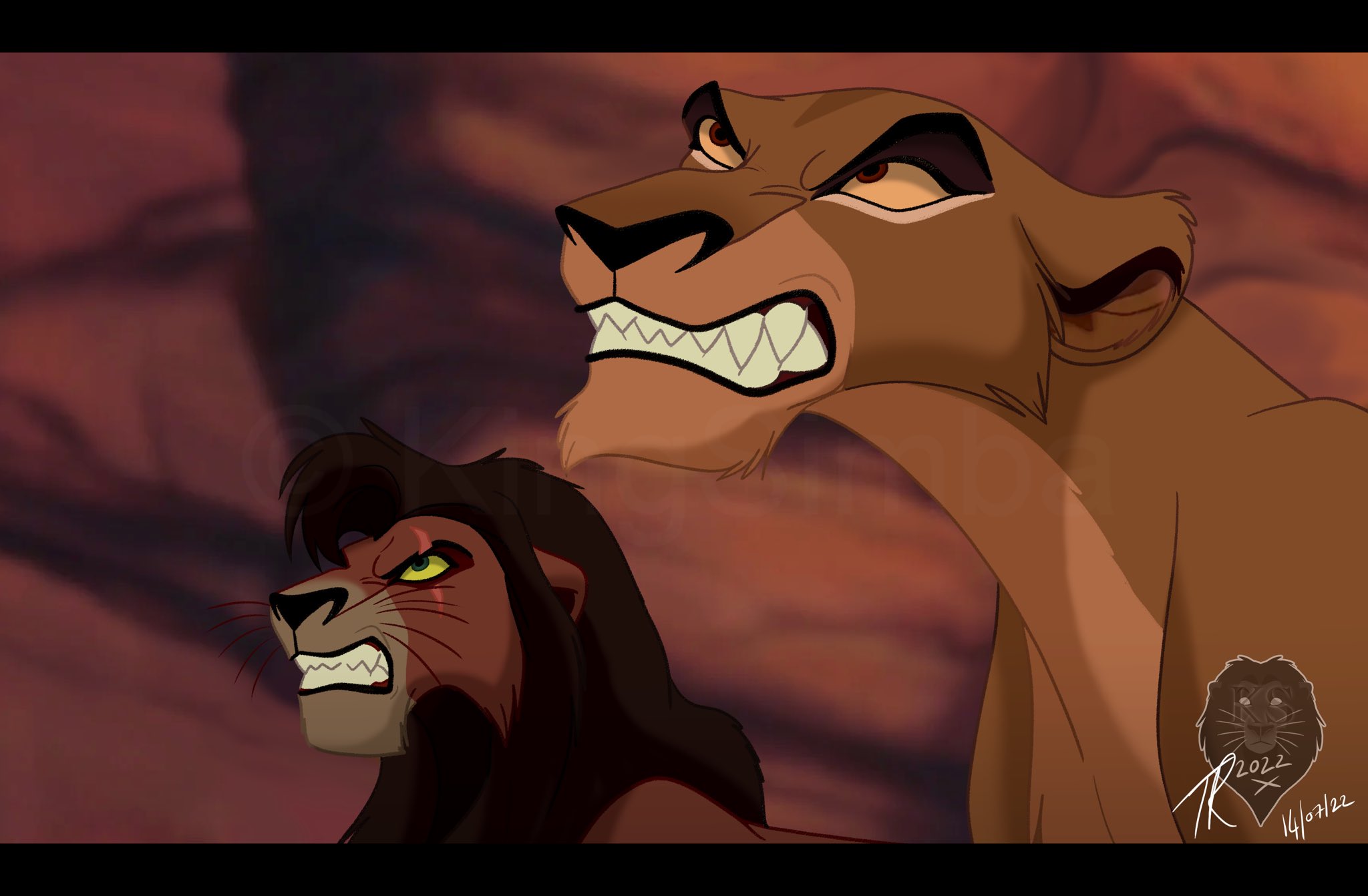 Lion King 2 Nuka And Vitani