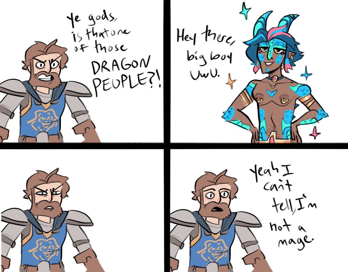 dracthyrのTwitterイラスト検索結果(古い順)。