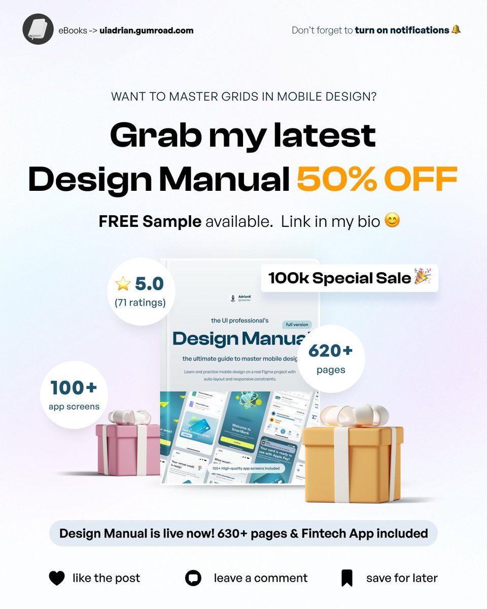 Mastering grids is fundamental if you want to design beautiful user interfaces. Here's a quick ...