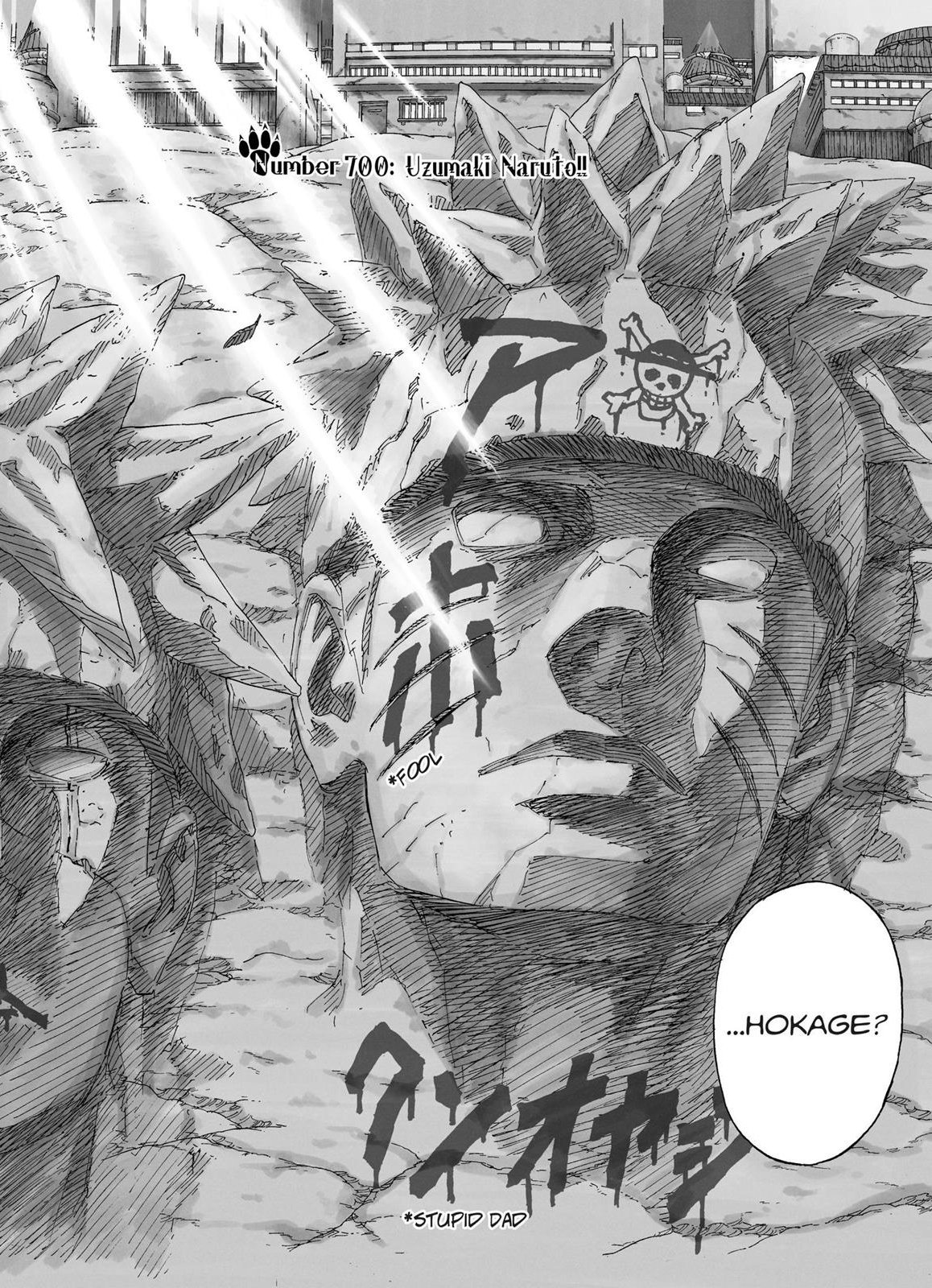 Naruto Chapter 700 Hokage