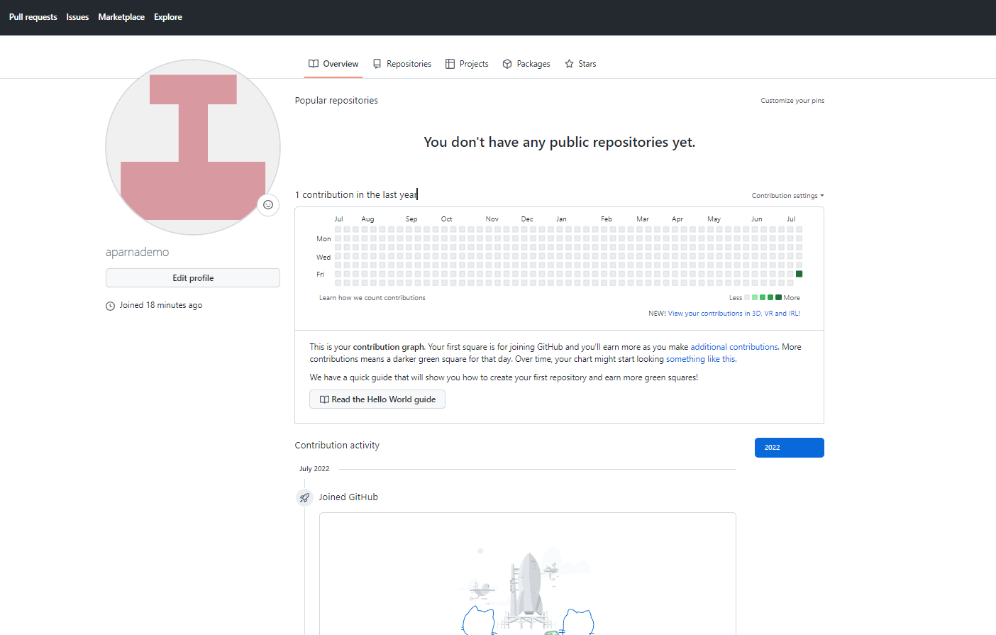 Aparna Soneja on Twitter: "Hi Everyone! How to create/ optimise your GitHub profile step-by-step ...