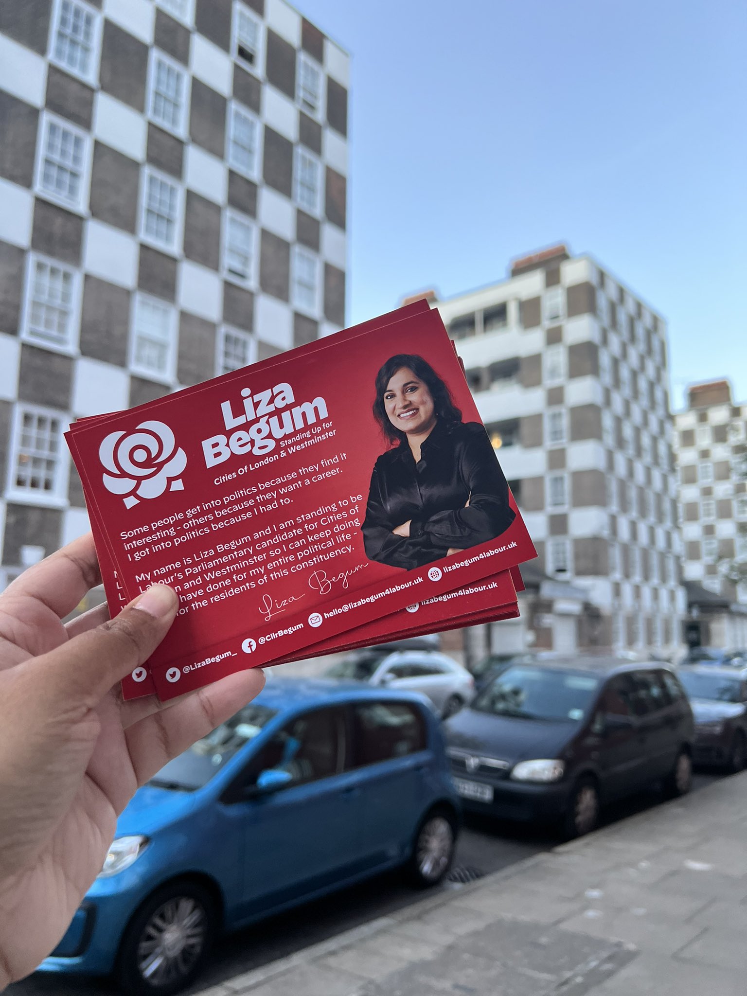 Liza Begum for Cities of London & Westminster (@LizaBegum_) / Twitter