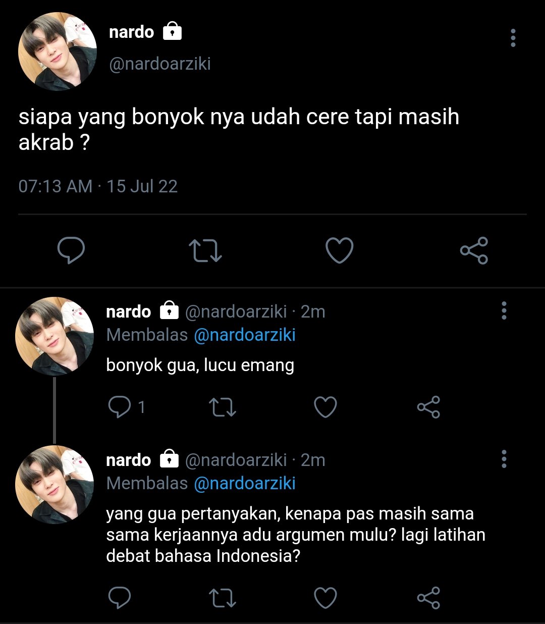 pega on Twitter: "74. kadang hidup harus balance https://t.co/oSmFPg3CGi" / Twitter