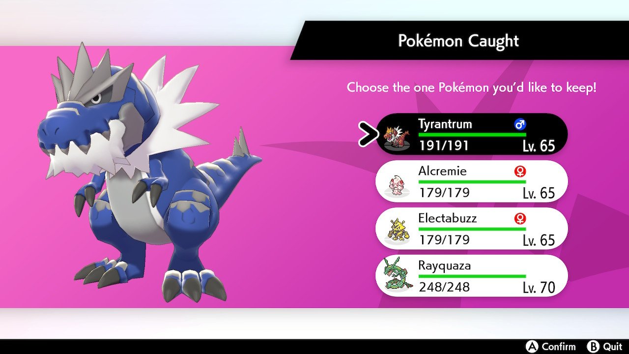 Pokemon Shiny Tyrantrum