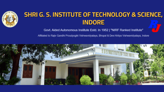 Contract Faculty Recruitment Positions in SGSITS, Indore