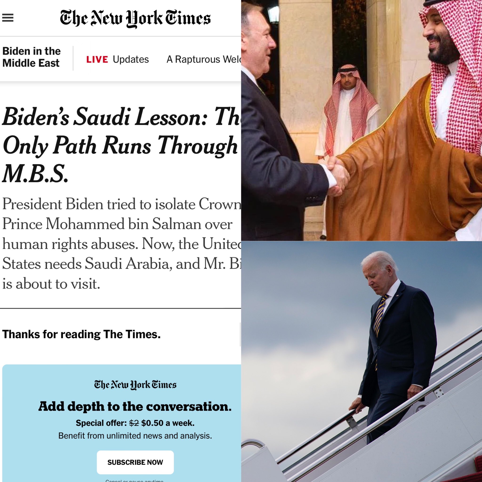 The Saudi Post On Twitter صحيفة النيويورك تايمز الدرس السعودي الجديد