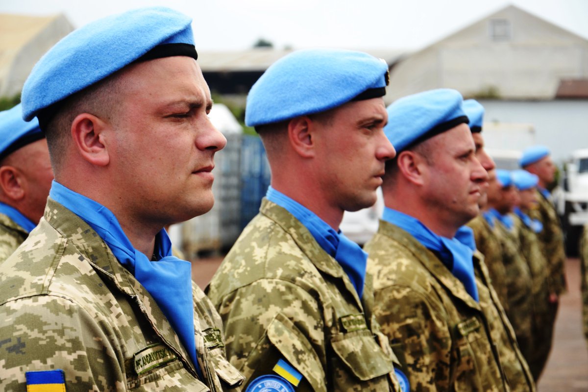 Happy 🇺🇦 peacekeepers day! Over the years, #Ukrainian soldiers have ...
