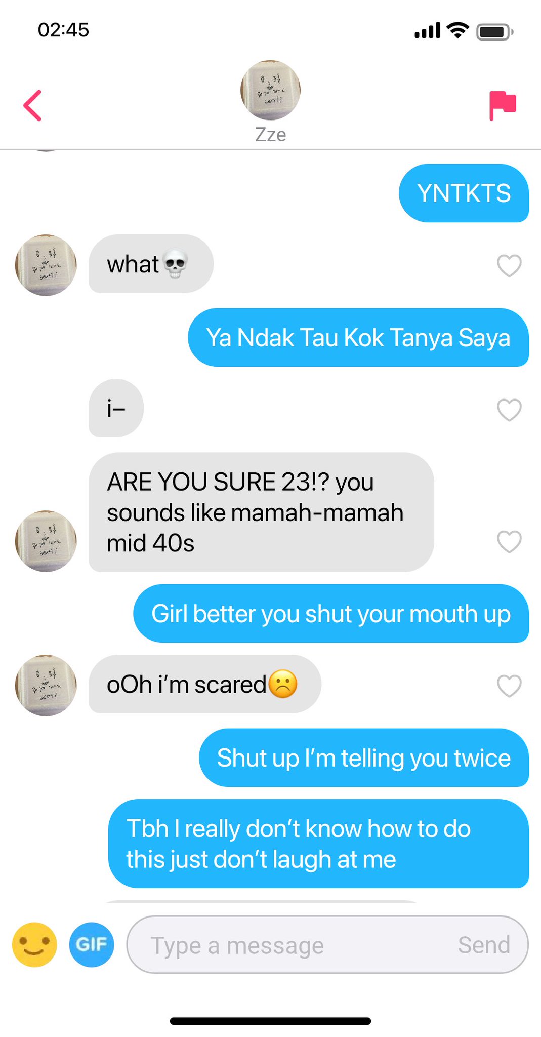 michaeng lokal au🙌🏻 on Twitter: "– yntkts, yA nDaK tAU kOk tAnYa sAyA https://t.co/DkSuY6fXhf ...