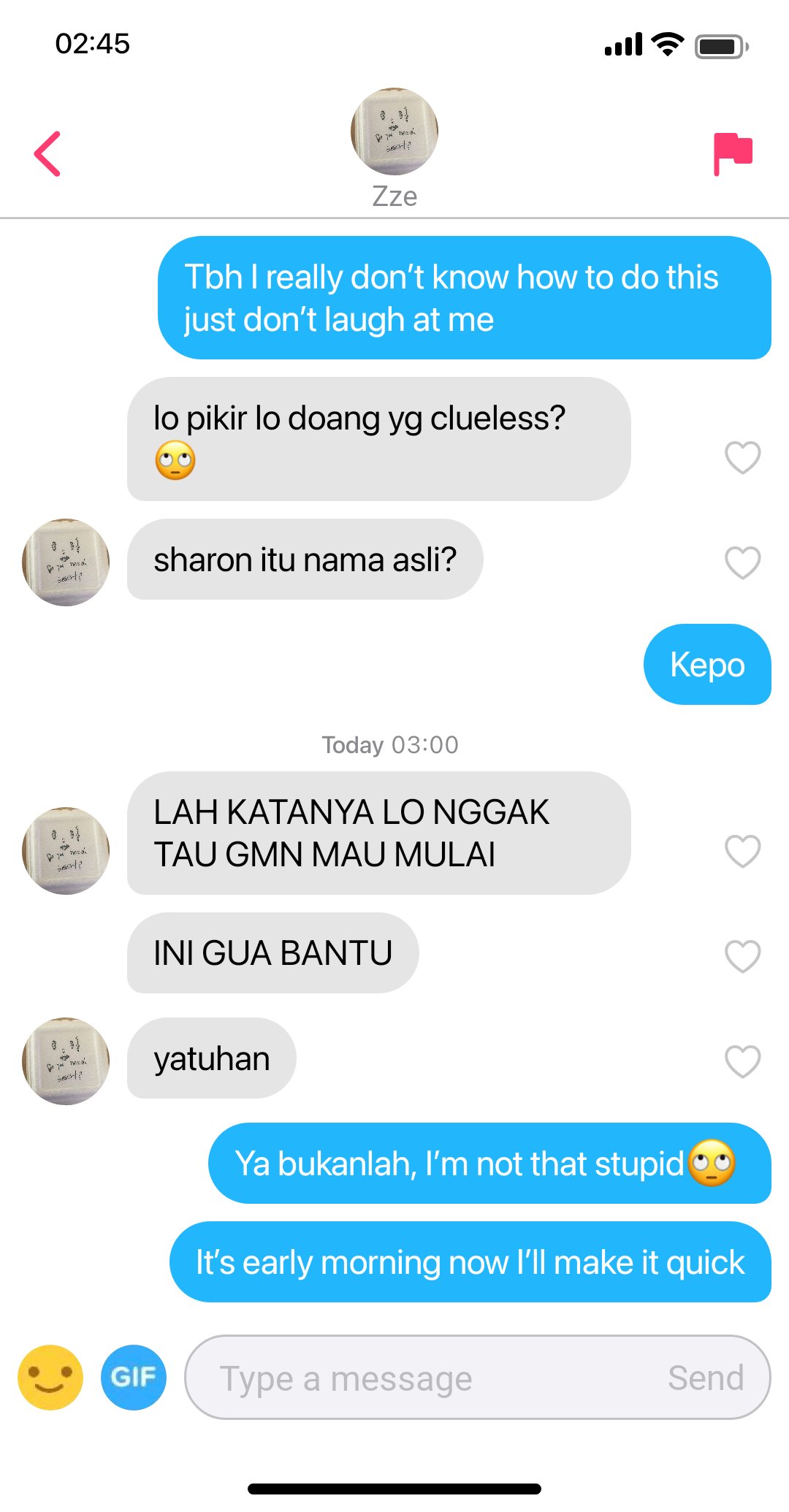 michaeng lokal au🙌🏻 on Twitter: "– yntkts, yA nDaK tAU kOk tAnYa sAyA https://t.co/DkSuY6fXhf ...