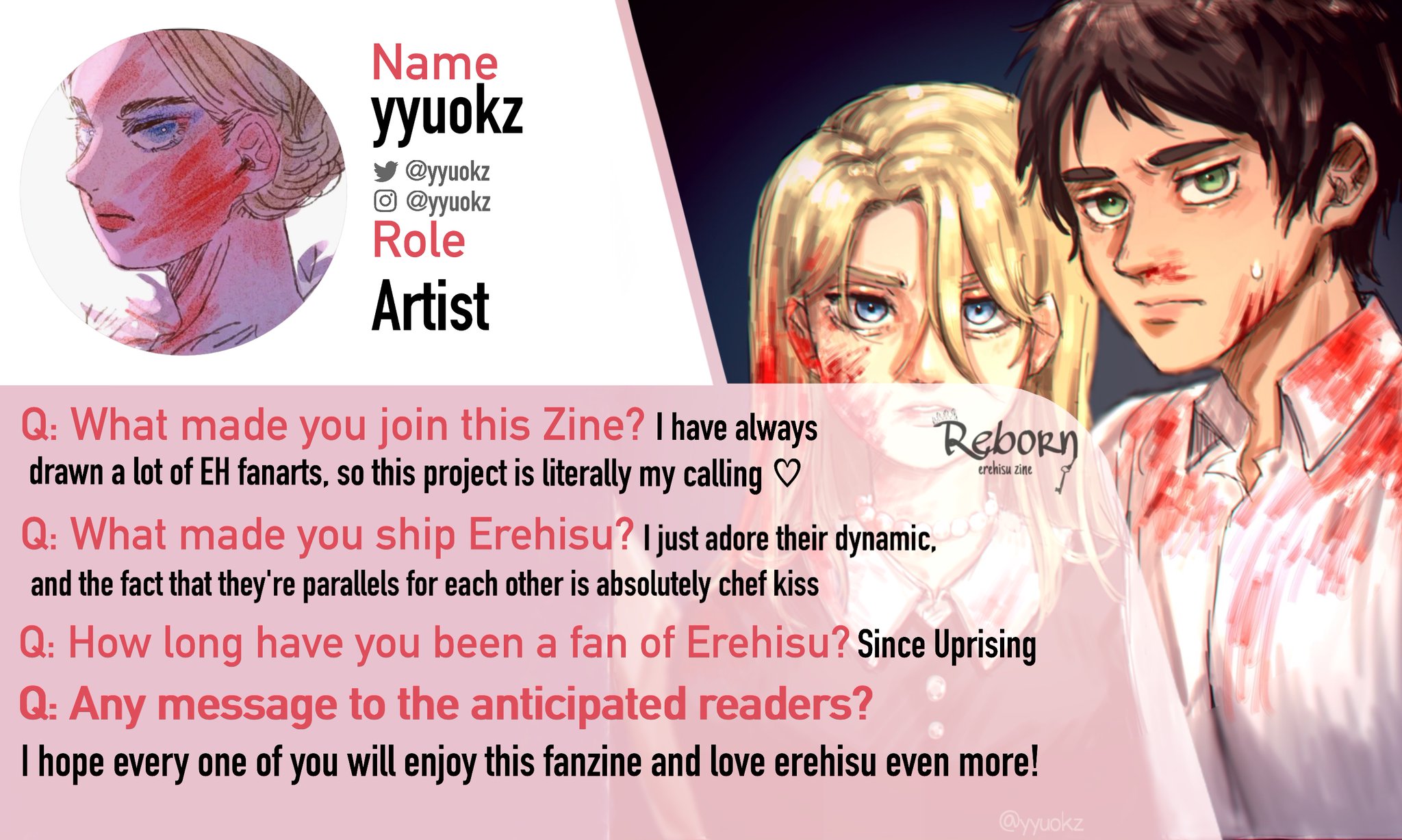 Reborn Erehisu Zine On Twitter Daily Contributor Spotlight