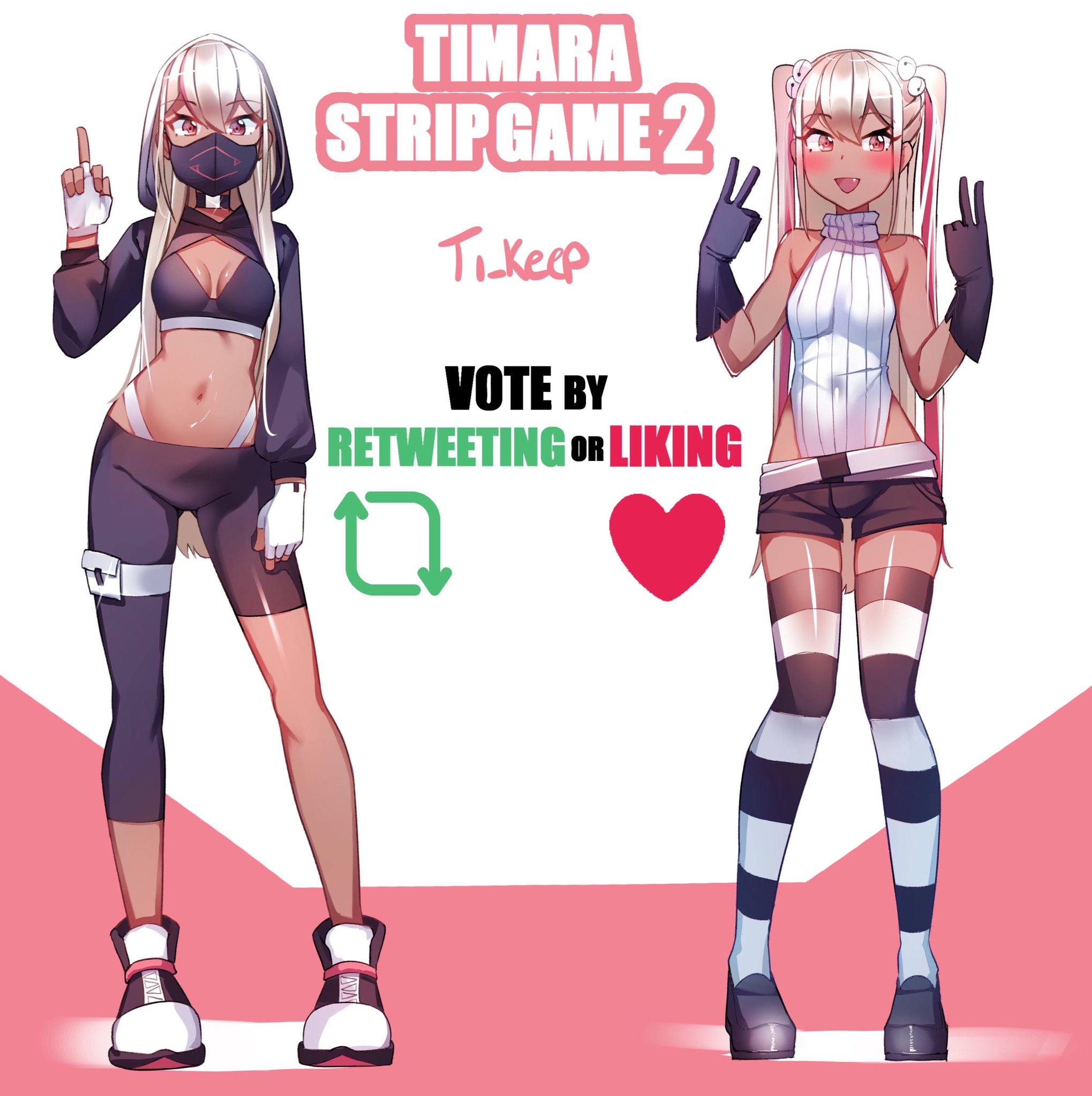 ti_keep on Twitter: "Timara Strip Game 2| The Vote Ends Sunday inspired by @scott_malin https ...