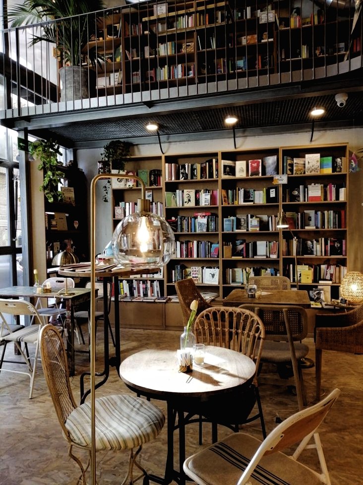 Library Cafe Concept