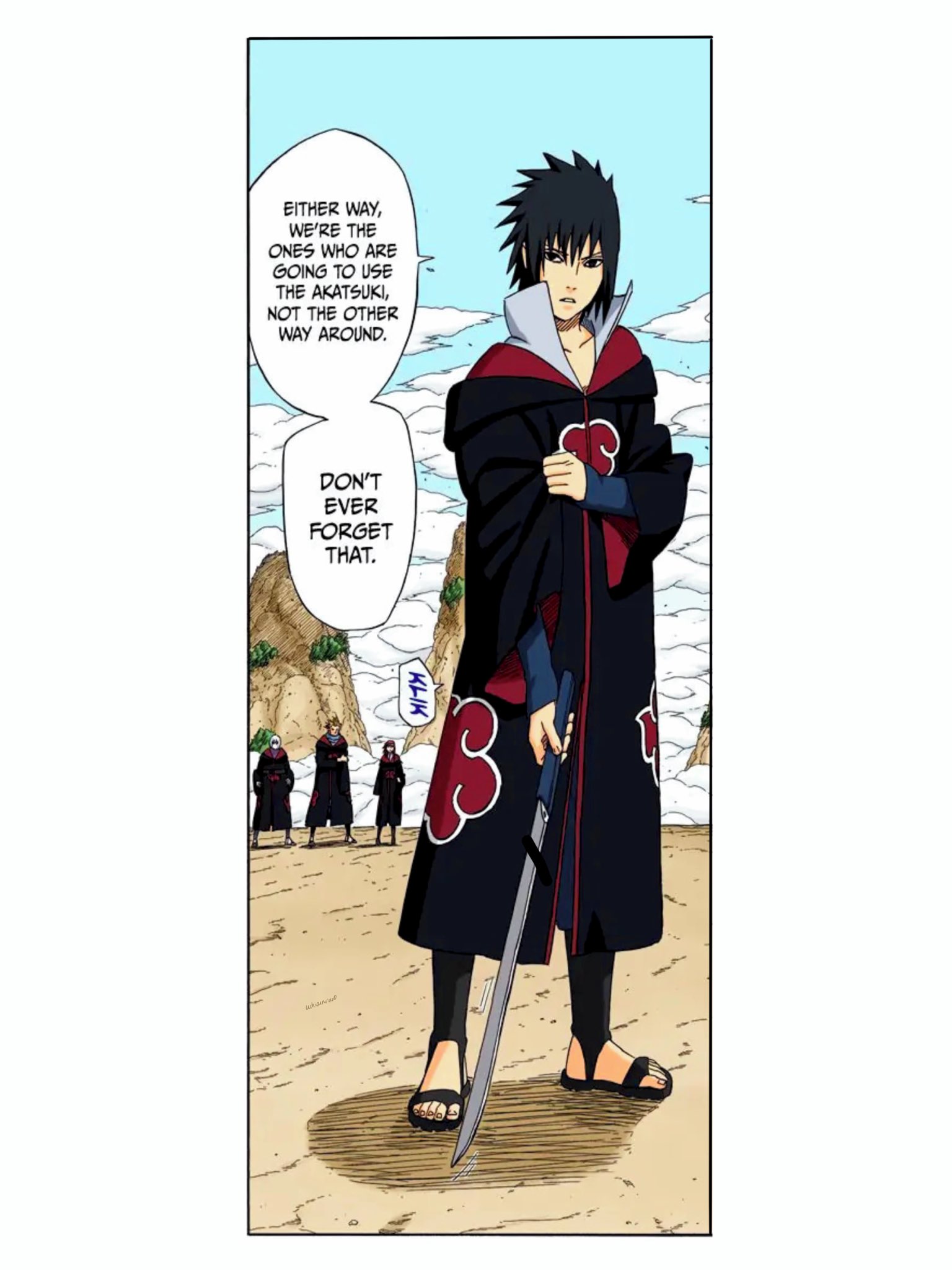 Akatsuki Sasuke Vs Naruto