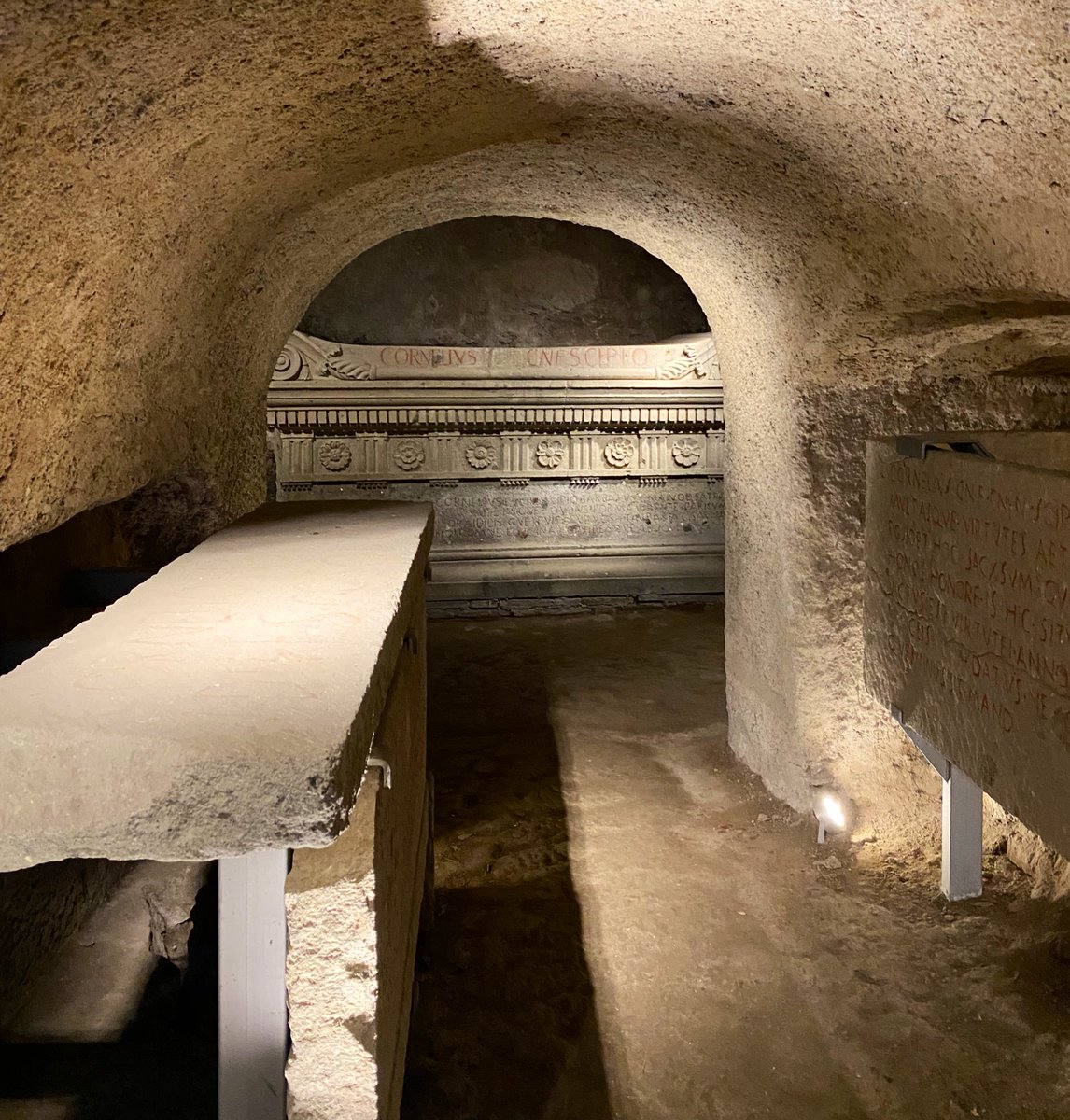 Tomb of the Scipios : r/ancientrome