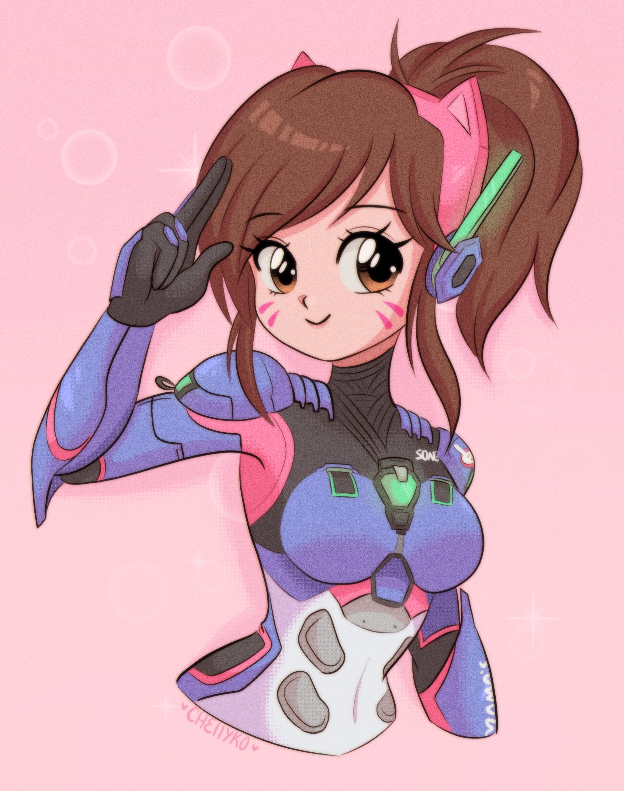 Chelly ฅᐠˬ⑅ᐟ Is On Kofi On Twitter Dva • Overwatch 2 💖 Overwatch Art