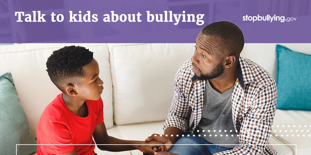 StopBullying.Gov on Twitter: "#Children who experience bullying may ...