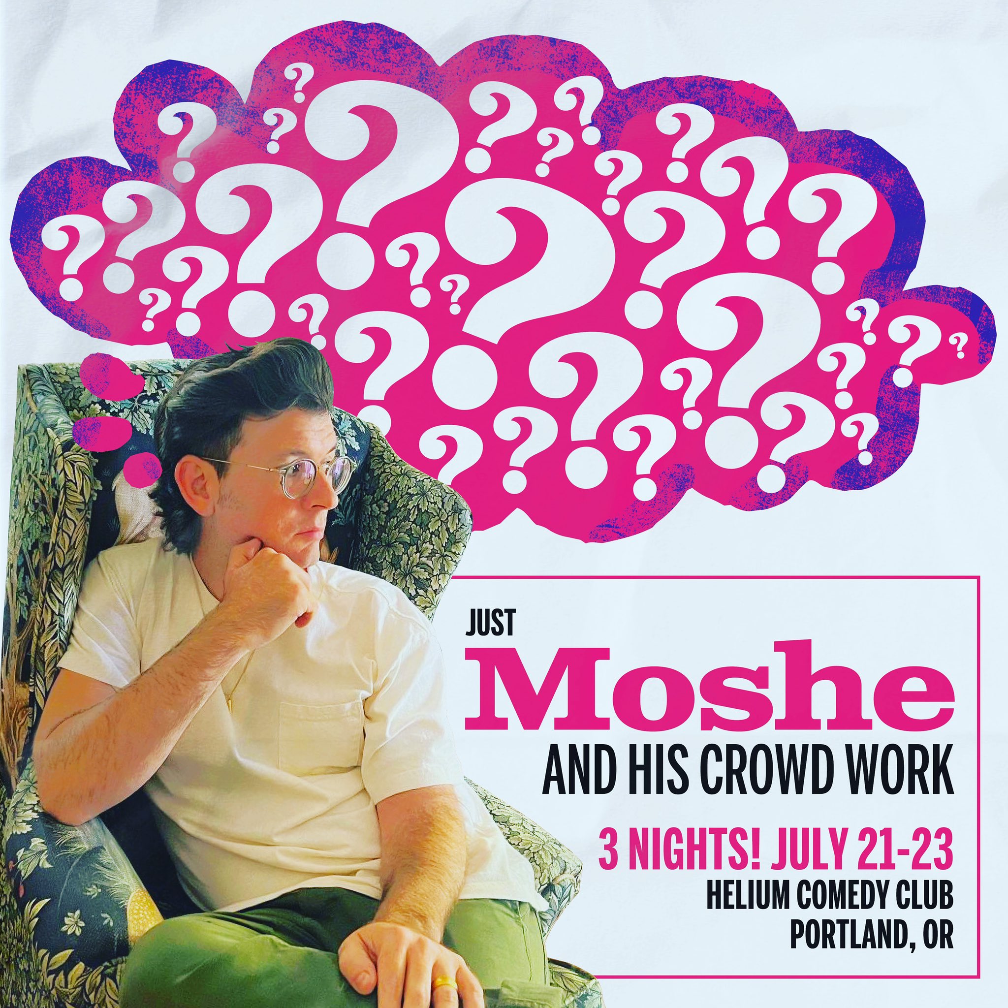 Moshe Kasher BROOKLYN 10/29 @ BELL HOUSE on Twitter: "Portland this is so soon get tix now ...