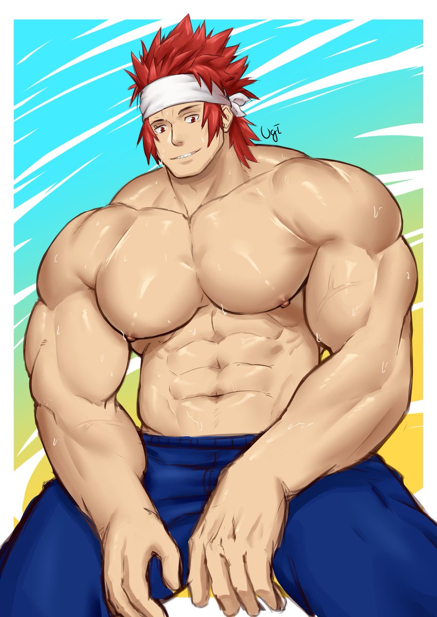 ryudrago on Twitter: "RT @Ugiboogie1: And eijiro has well surpassed into manlyhood 🤣 #eijirou # ...